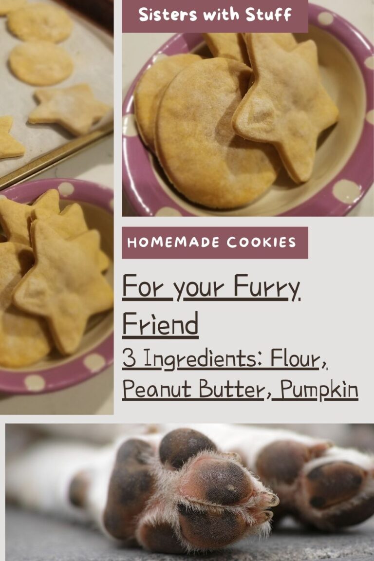Homemade Cookies for your furry friend! - Sisters with Stuff
